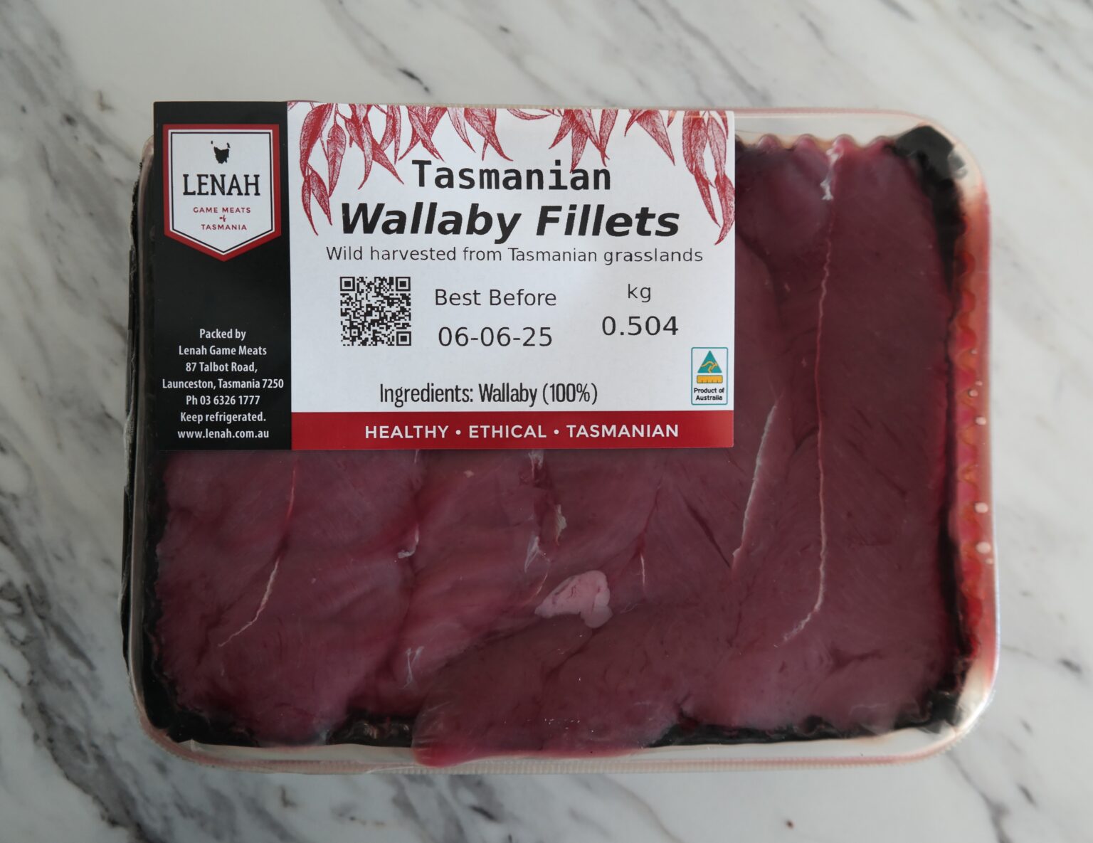 Wallaby for Home Cooks - Lenah Game Meats.