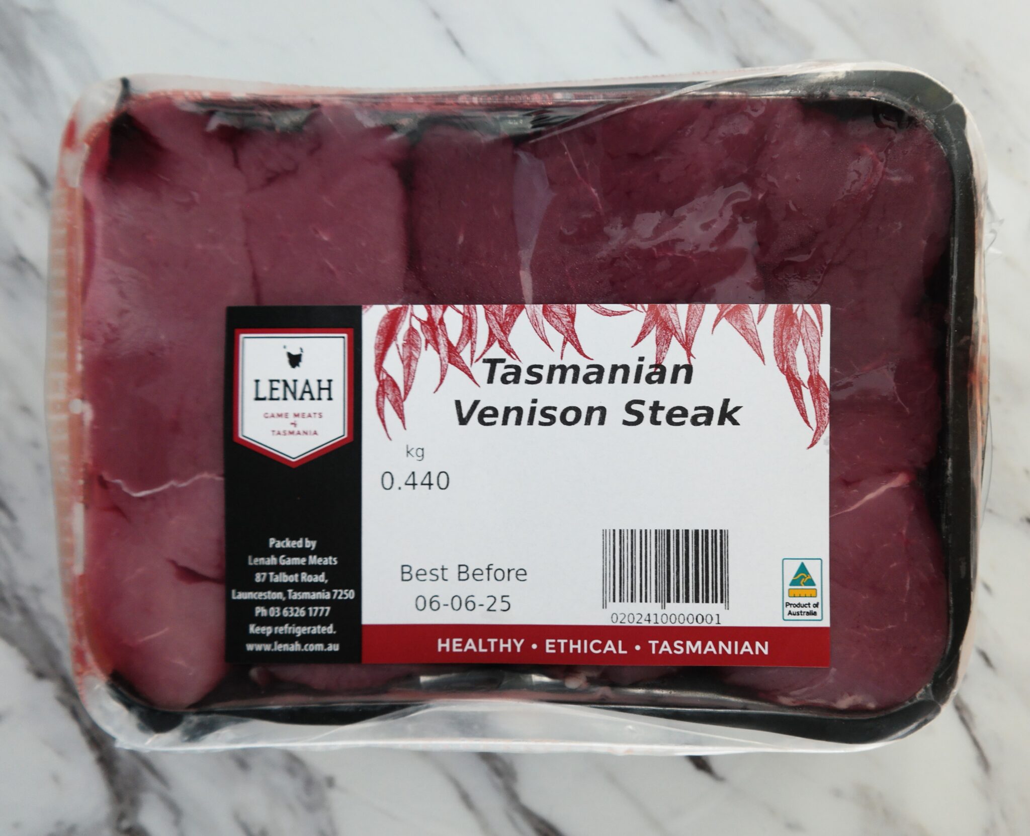 Wild Venison - Lenah Game Meats.